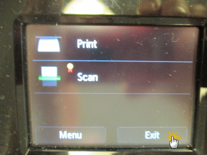 Scanning to a Cloud Service from the Operation Panel of Your Printer