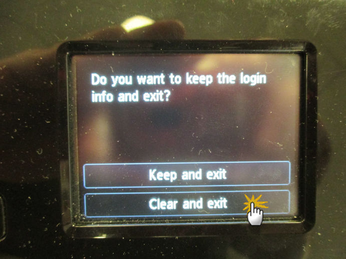 Scanning to a Cloud Service from the Operation Panel of Your Printer