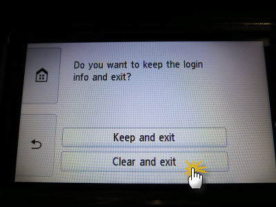 Scanning to a Cloud Service from the Operation Panel of Your Printer
