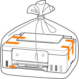 Prepare the Printer for Transport - G1230