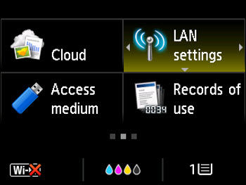 Connect the Printer to a Wireless Network (Standard Setup) - MB2120