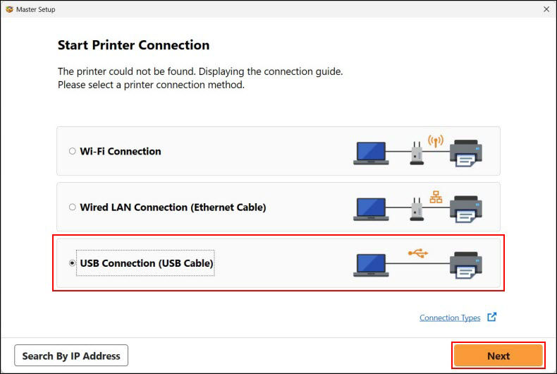 imagePROGRAF TC-20 USB Setup - Windows