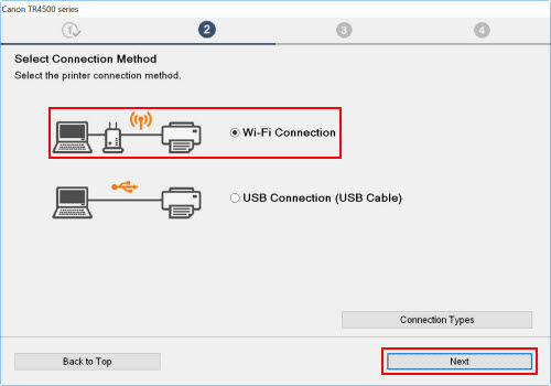 PIXMA TR4520 / TR4522 Wireless Setup via USB Cable - Windows