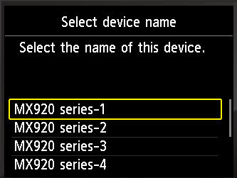 Access and Navigate the Bluetooth Settings Screen - PIXMA MX922