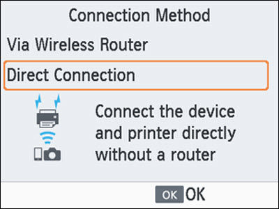 Set up Direct Connection - CP1500