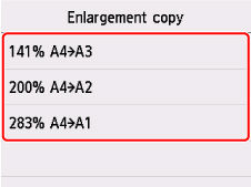 Make Enlarged Copies with Basic Settings (Roll Paper) - TC-20M
