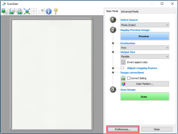 Calibrate the Scanner from a Windows PC - MG7720