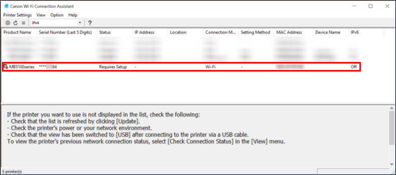 Connecting the Printer to a Wireless Network (Easy Wireless Connect ...