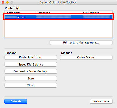Set Up Scan Folders From Quick Toolbox for Mac - MAXIFY