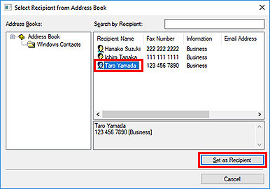 Sending a Fax from a Windows PC - G7020