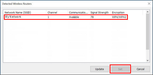Connecting the Printer to a Wireless Network (Easy Wireless Connect ...