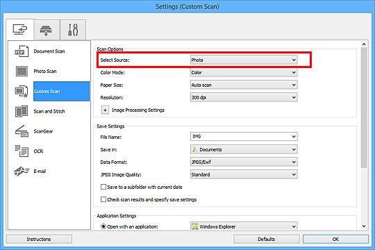 IJ Scan Utility (Windows) - Scanning Multiple Originals at One Time ...
