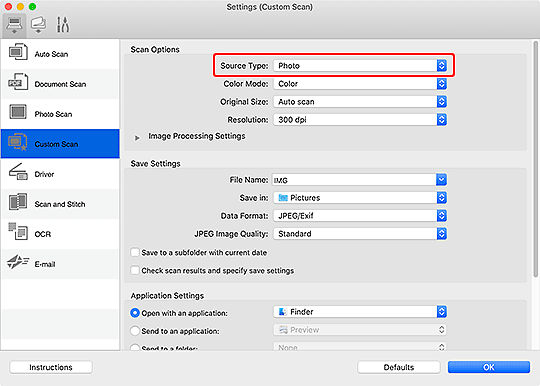 Scanning Multiple Original Items at One Time (Mac) - TS8320