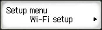 Connecting the Printer to a Wireless Network (Manual Connect) - G620