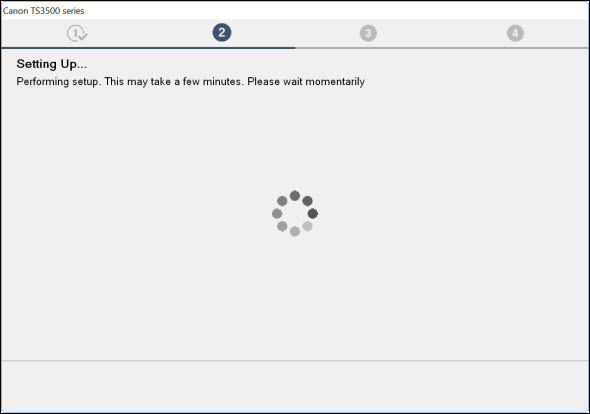 PIXMA TS3500 Series Wireless Setup Using a USB Cable - Windows