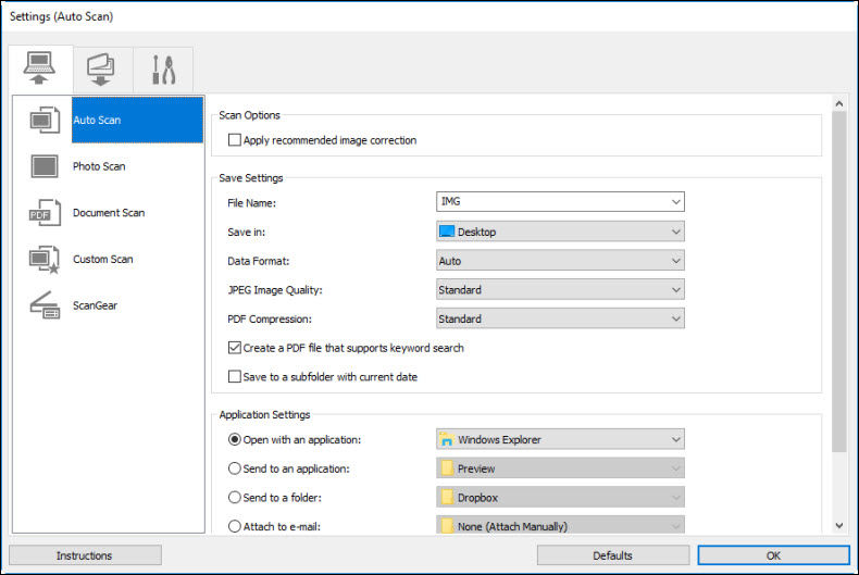 Use the Quick Menu Utility to Scan - PIXMA MG5700 Series