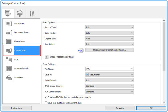 IJ Scan Utility (Windows) - Scanning Multiple Originals at One Time ...