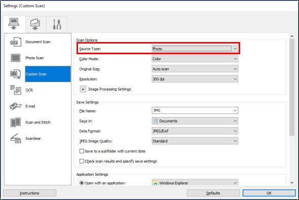 IJ Scan Utility (Windows) - Scanning Multiple Originals at One Time - G620