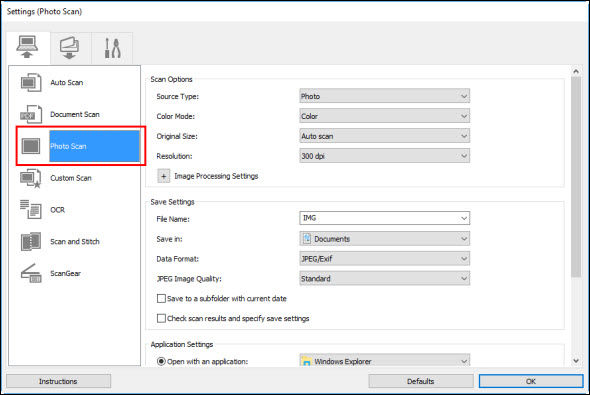 IJ Scan Utility (Windows) - Sending Scanned Images via E-mail - TR8620