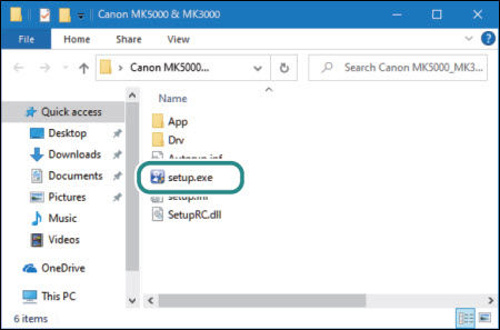 Install / Uninstall the Printer Driver and Software - MK3000