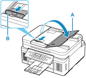 Load Documents in the ADF (Auto Document Feeder) - G7020