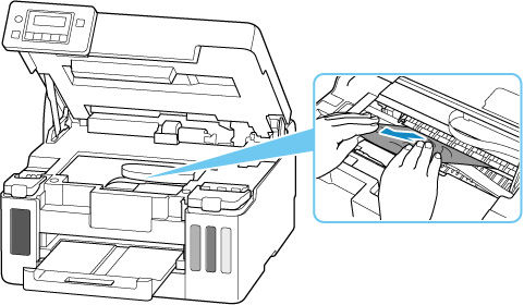 Paper is Jammed Inside the Printer - GX5020