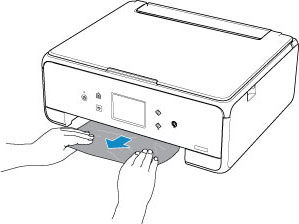 Paper is Jammed When Performing Automatic Duplex Printing (Support Code 1304) - TS6120