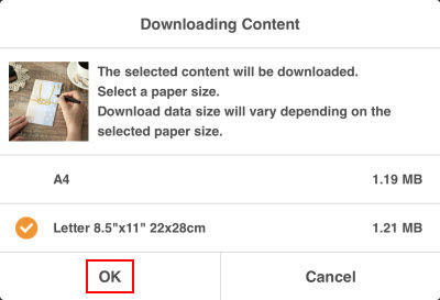 Information on the Canon Creative Park app - iOS
