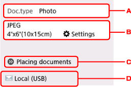 Scanning from the Operation Panel and Sending via Email - TS5120