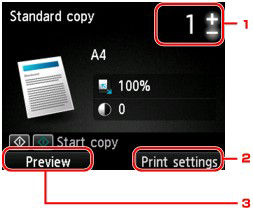 Making a Standard Copy - MX922