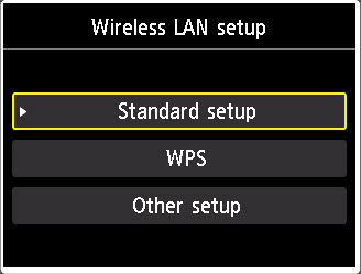 How to Connect Your Printer to a Wireless LAN - Standard Setup