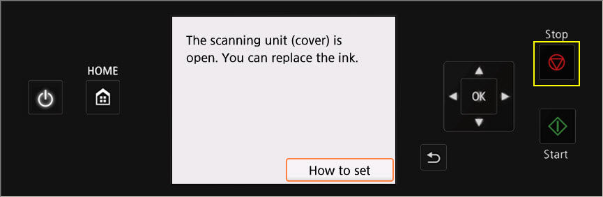 Replacing / Reseating the Print Head - TS5020