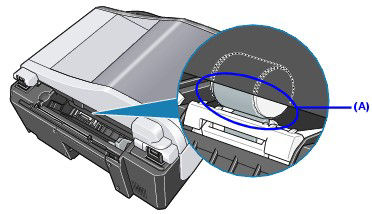 Clean the paper feed rollers using the MX310 operator panel