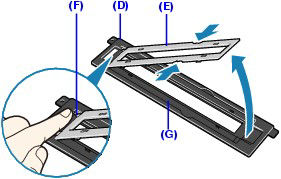 Making copies from film negatives or slides (MP970)