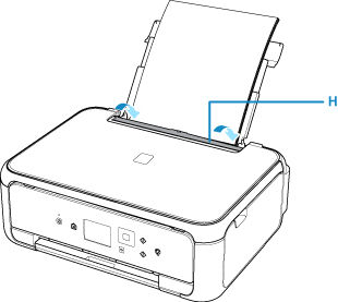 Load Paper in the Rear Tray - PIXMA TS5120