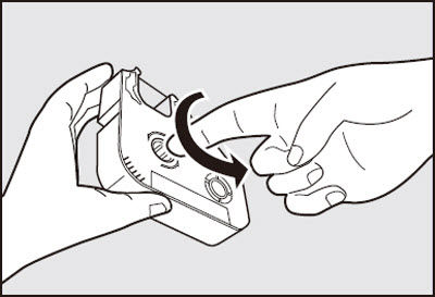 Replacing the Ribbon Cassette - Mk2600