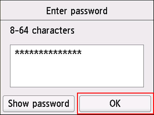 Connect the Printer to a Wireless Network (Manual Connect) - TS7720