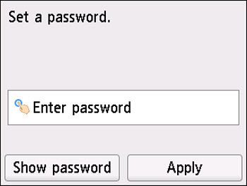 Set an Administrator Password - GX7020