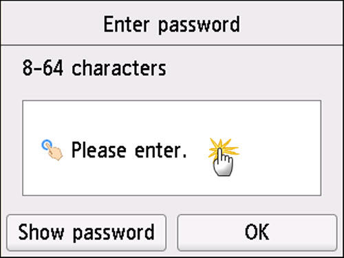 Connecting the Printer to a Wireless Network (Manual Connect) - GX6020 ...