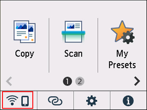 Connecting the Printer to a Wireless Network (Manual Connect) - GX6020 ...
