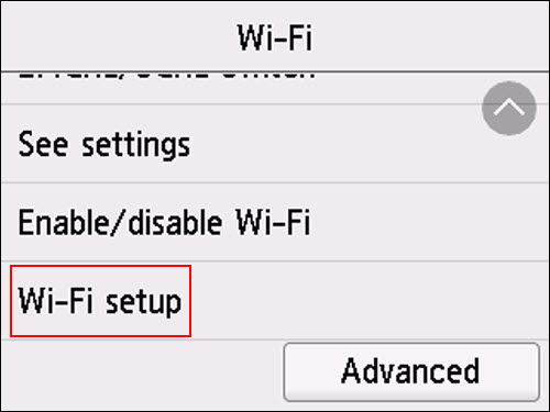 Connecting the Printer to a Wireless Network (Manual Connect) - GX4020