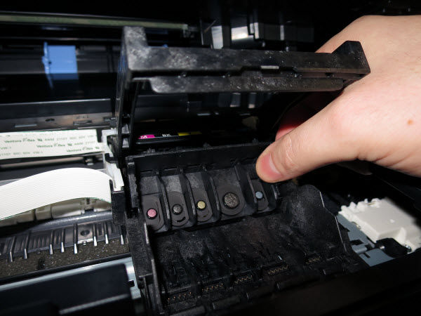 Replacing / Reseating the Print Head - TR8620