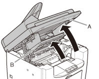 Removing a Paper Jam (D420)