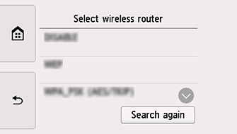 Manual Setup to Wireless Network - TS8220
