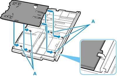 How to Detach / Attach Multi-purpose Tray - TS702
