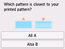 Print and Examine the Nozzle Check Pattern - GX2020