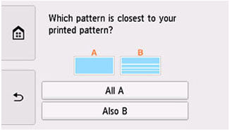 Printing and Examining the Nozzle Check Pattern - TR8620