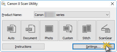 How Do I Choose Where to Save Scanned Images in IJ Scan Utility?