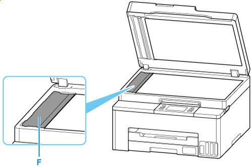 Clean the ADF (Auto Document Feeder) - GX2020