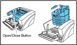 Open the Upper Unit and remove the jam.